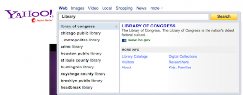Search Direct: Yahoo! stellt neue (und ziemlich kleine) Echtzeit-Suche vor | ZBW MediaTalk