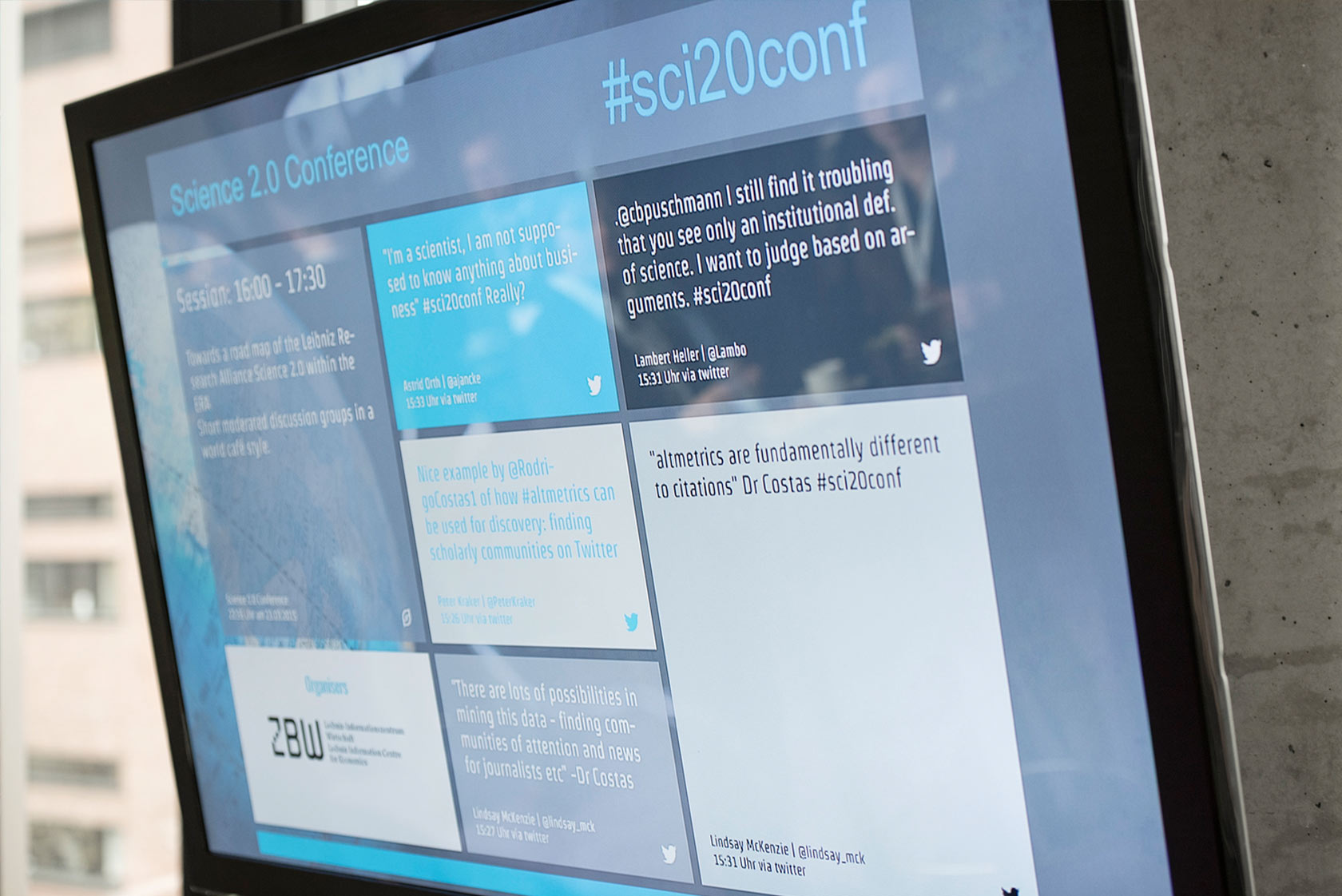 Leibniz-Forschungsverbund Science 2.0 | ZBW MediaTalk