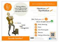 Open Science Movement: How “HackYourPhD” Fosters Open Science in France ...